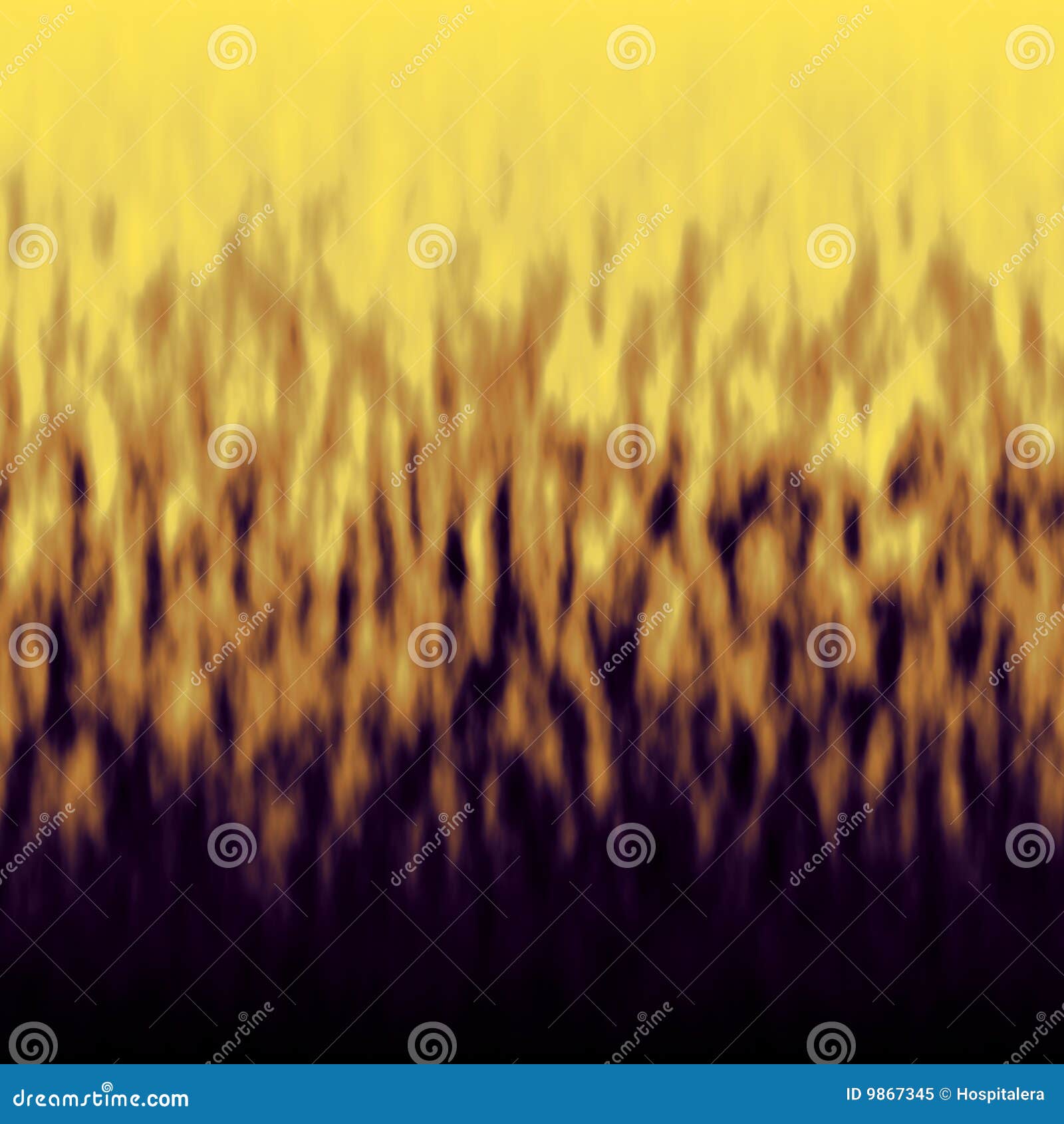 Yellow fire stock illustration. Illustration of abstract - 9867345