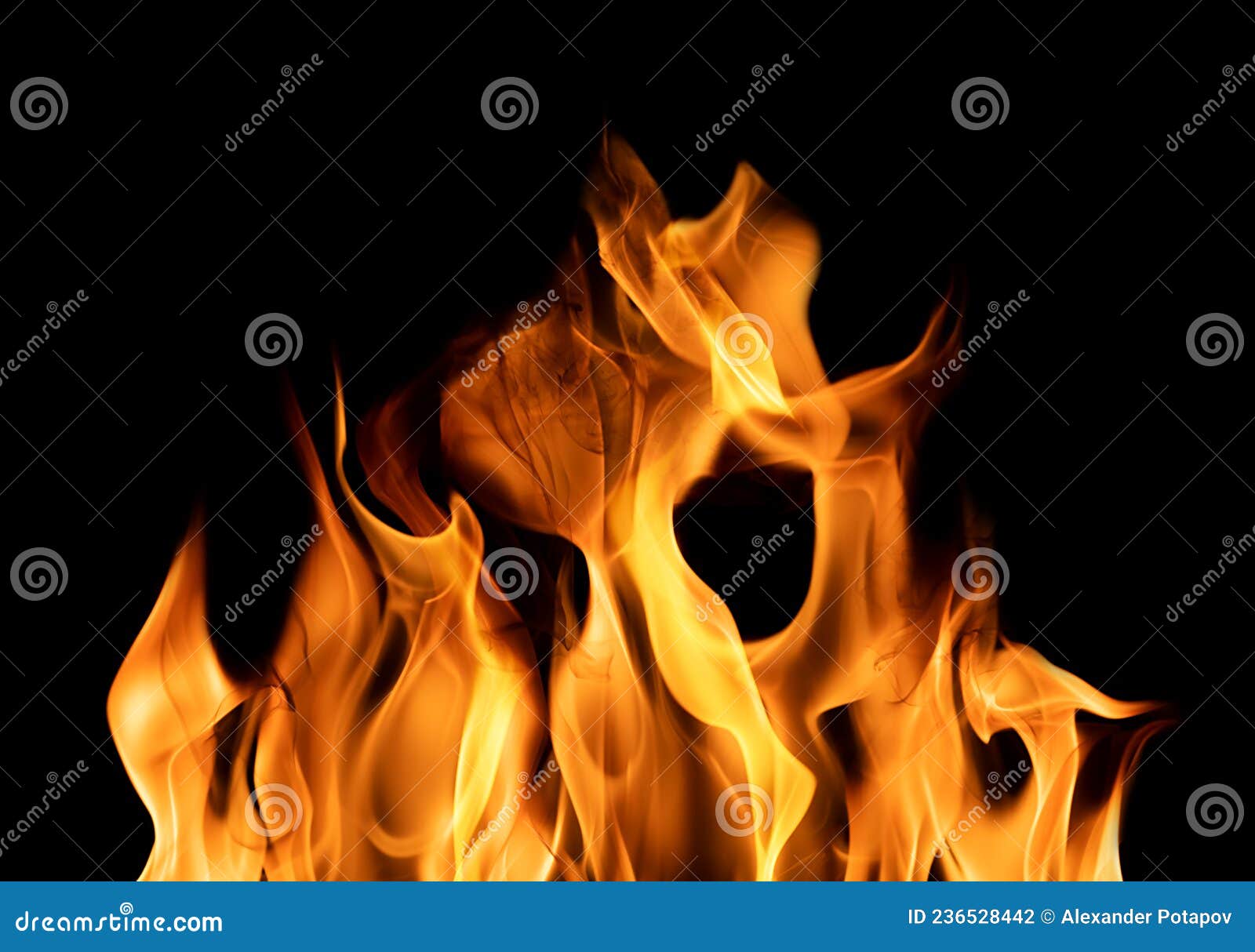Yellow Fire Hot Sparks Isolated on Black Stock Photo - Image of closeup ...