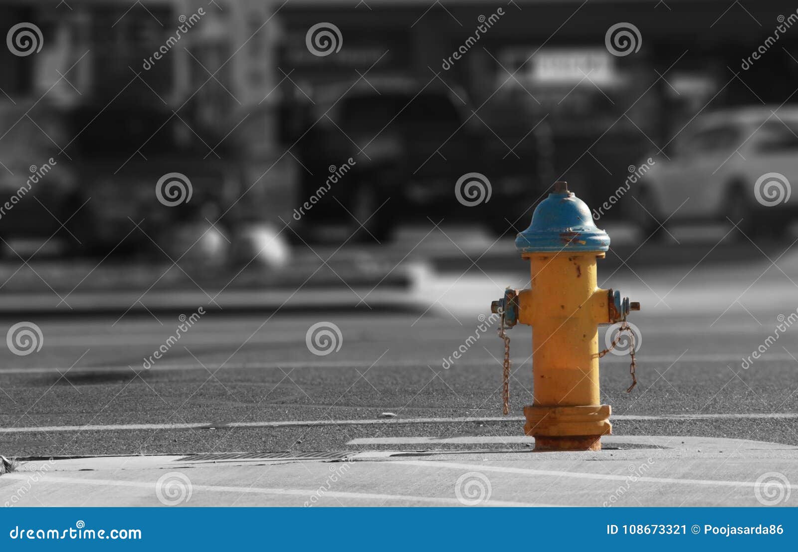 Fire hydrant stock image. Image of fire, hydrant, yellow - 108673321