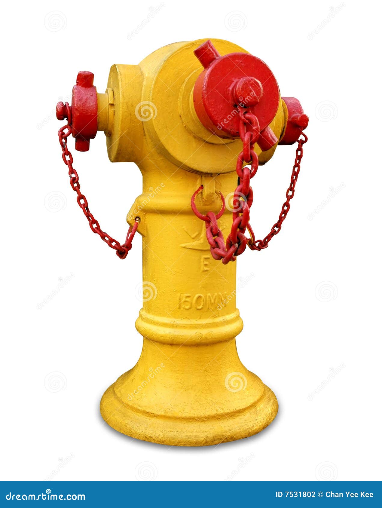 Yellow Fire Cat Sitting On The Wall Background Royalty-Free Stock Photo ...