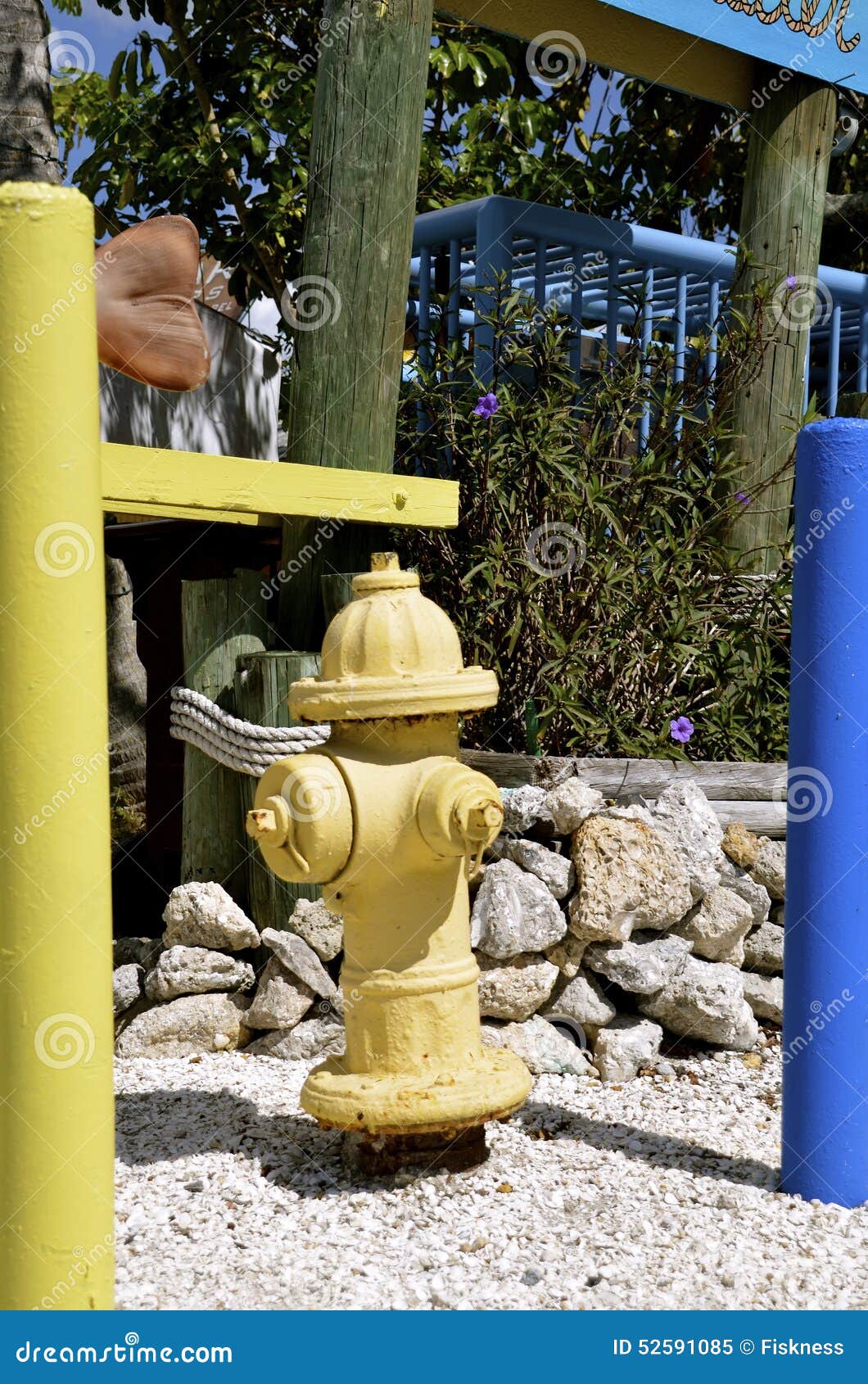 Yellow fire hydrant stock image. Image of ferefighters - 52591085