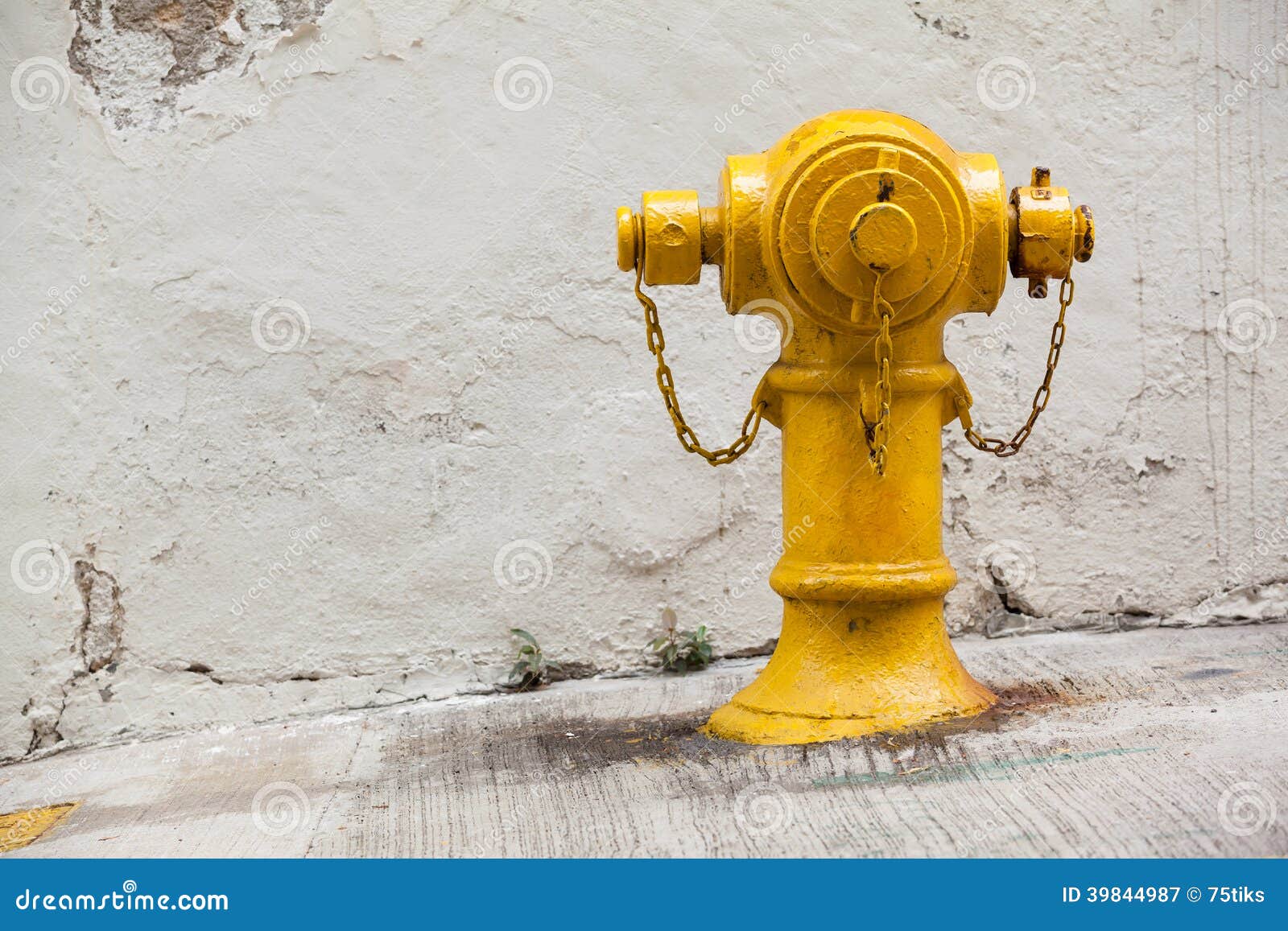 Yellow Fireplug stock image. Image of hydrant, building - 39844987