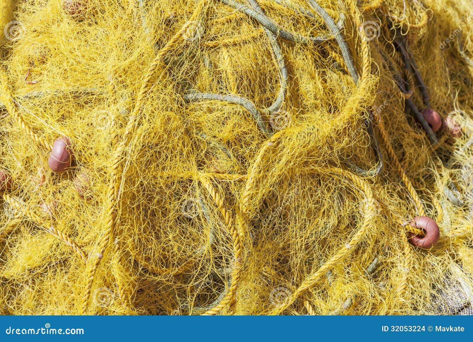 Yellow Fisherman Casting Nets Stock Photo - Image of water, trawl: 32053224