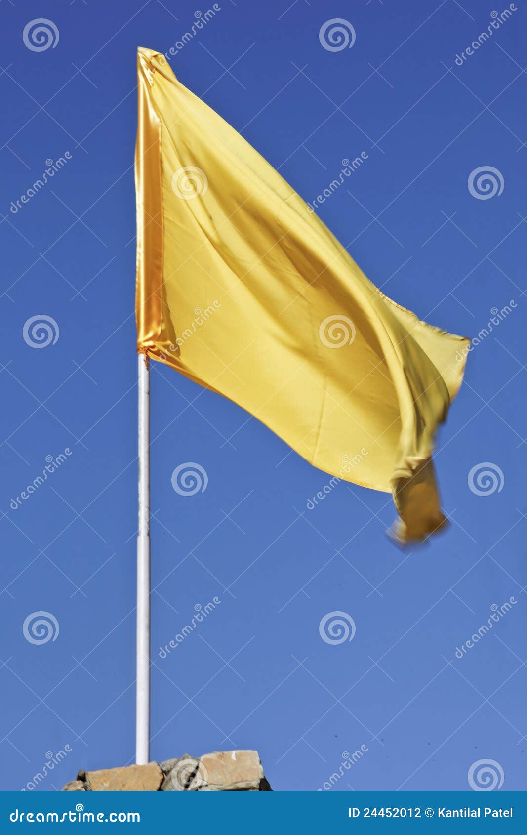 Red With Yellow Flag Stock Image | CartoonDealer.com #41130313
