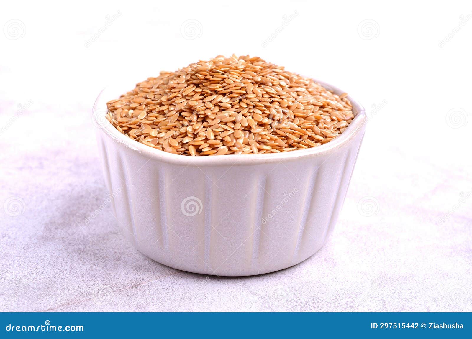 Yellow flax seeds stock photo. Image of flax, healthy - 297515442