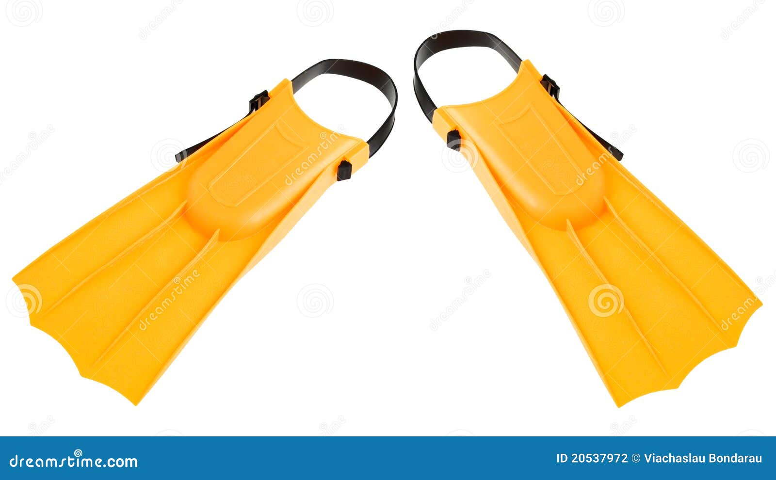 Yellow flippers stock photo. Image of vacations, clothing - 20537972