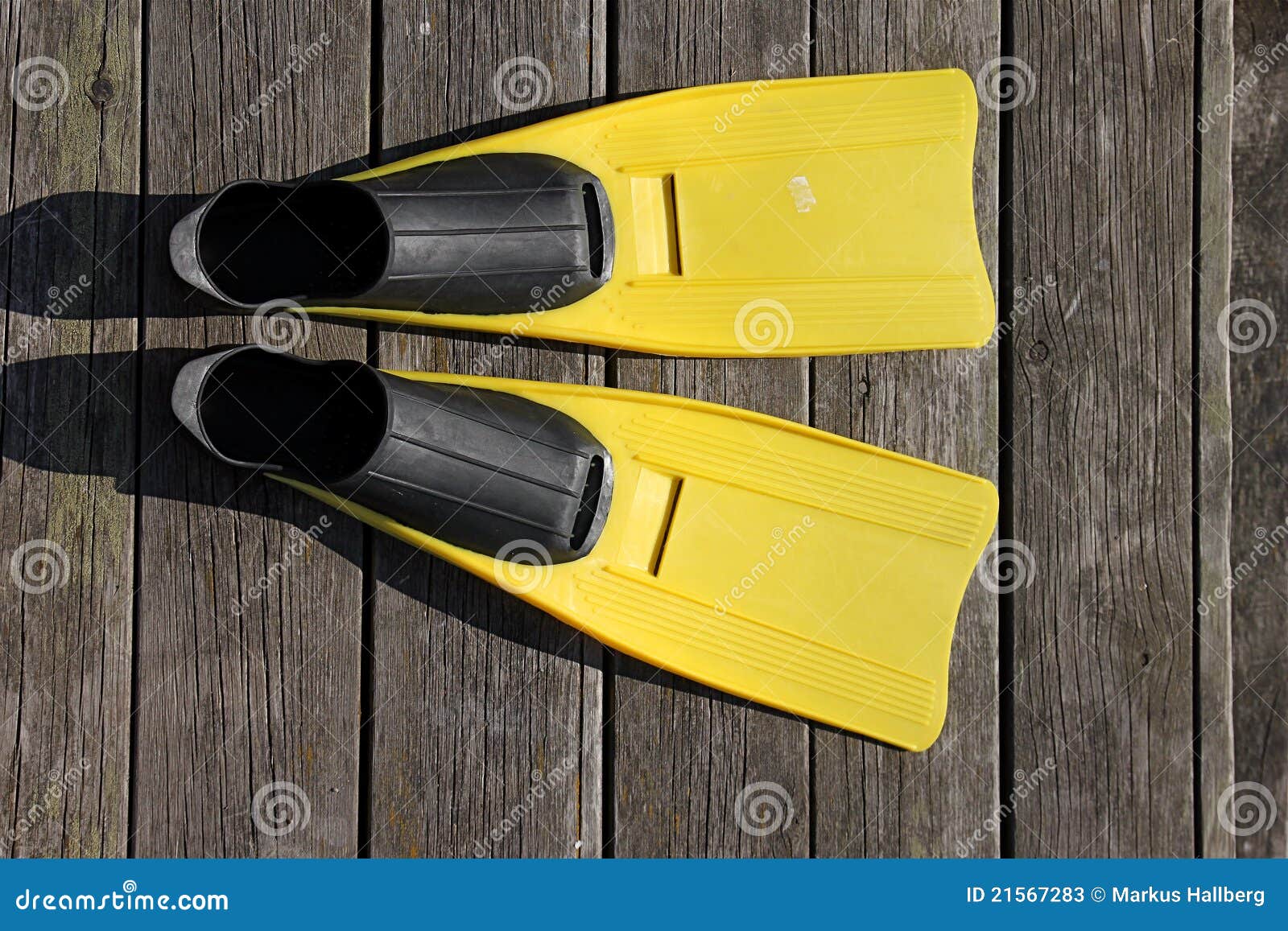 Yellow flippers stock image. Image of fins, yellow, summer - 21567283