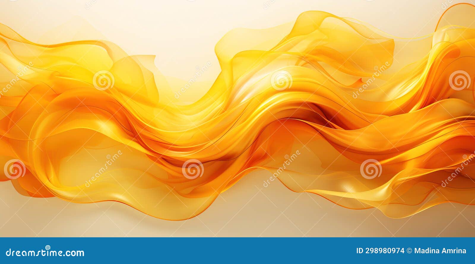 Yellow Flow Background. Abstract Yellow Background Stock Illustration ...