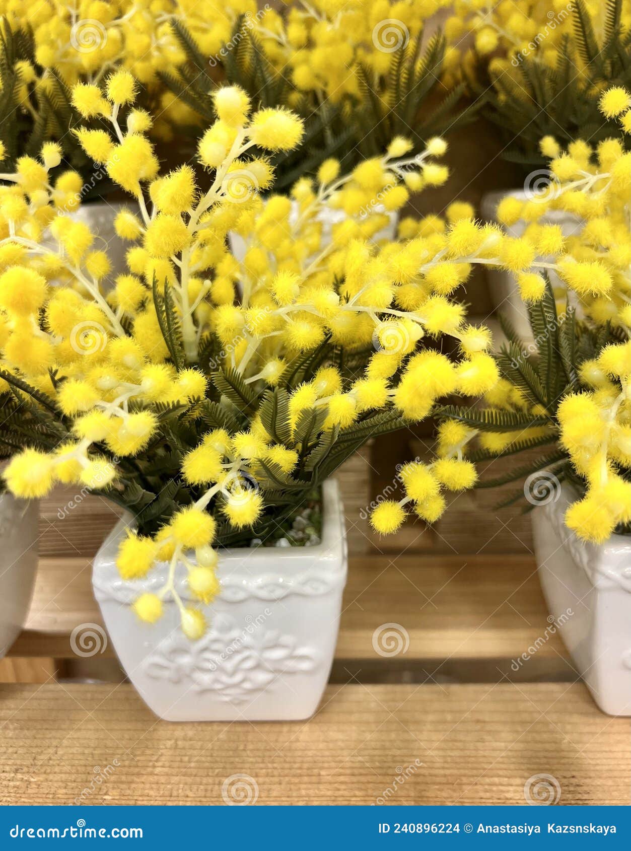 Yellow Flowers in the Table Stock Photo - Image of food, bouquet: 240896224