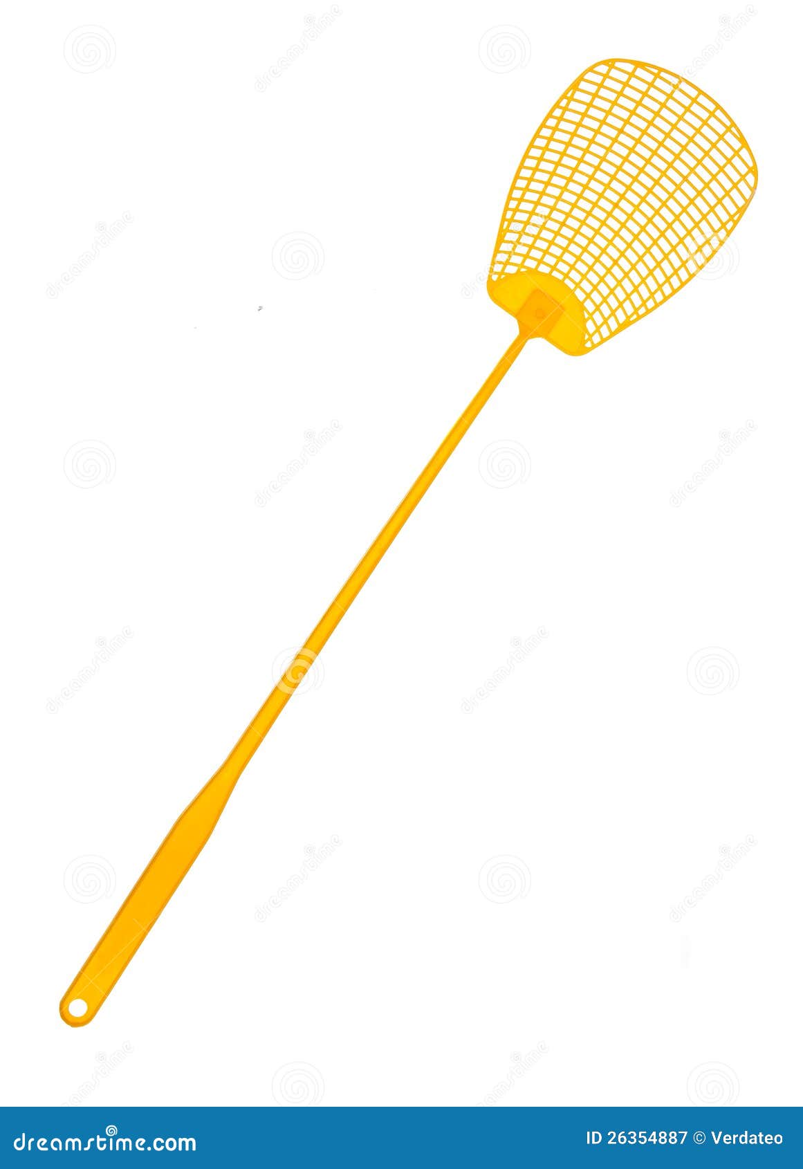 Yellow flyswatter stock image. Image of flapper, exterminate - 26354887