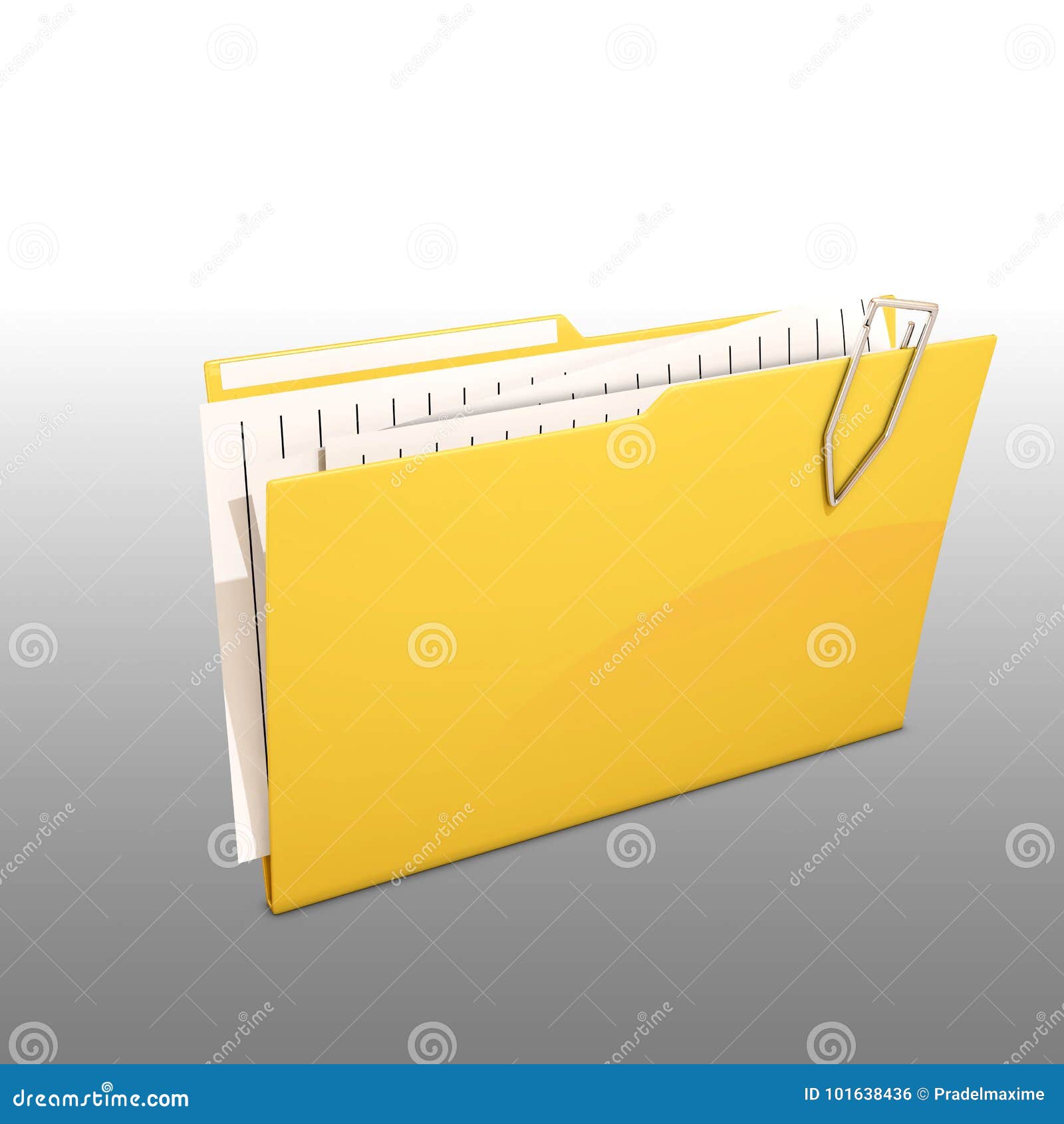 Yellow folder icon stock illustration. Illustration of computer - 101638436