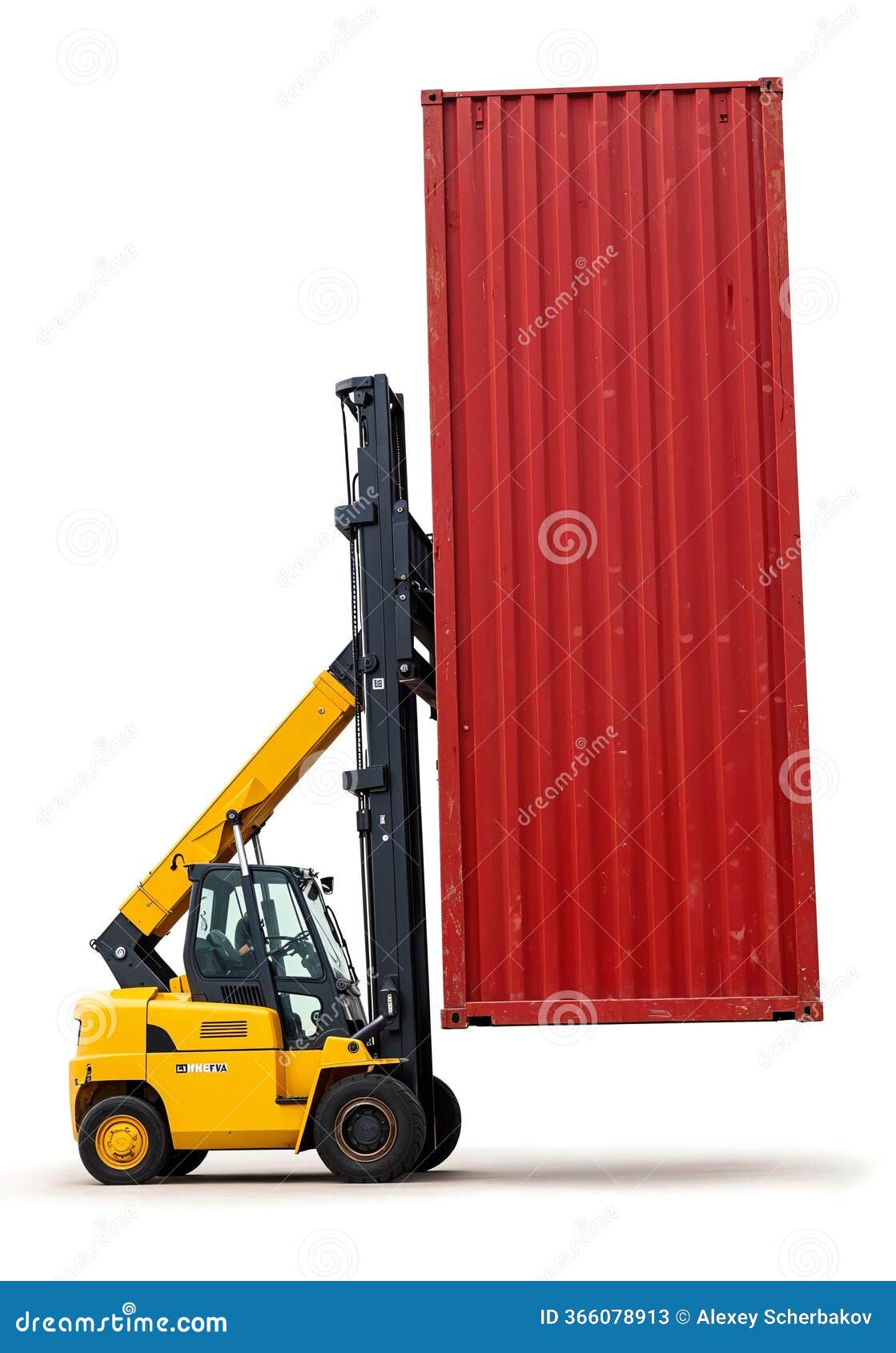 Functional Forklift Icon For Transport Vector Illustration ...