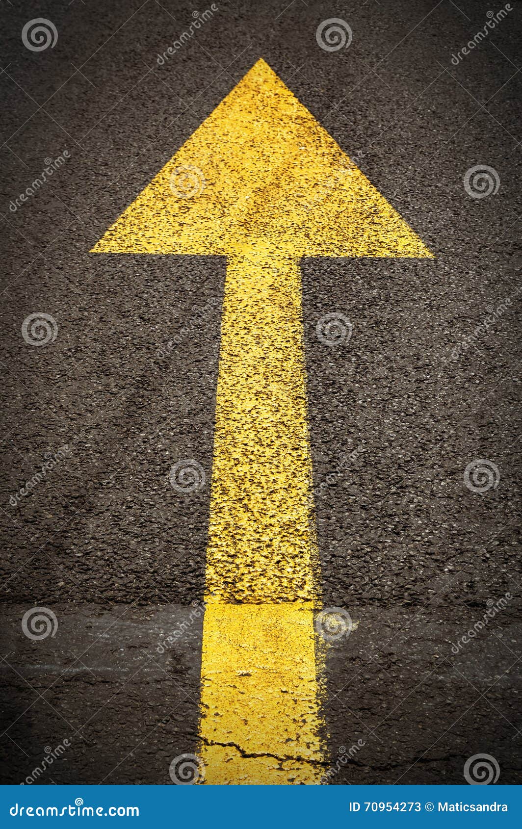 Yellow forward road sign. stock image. Image of perspective - 70954273