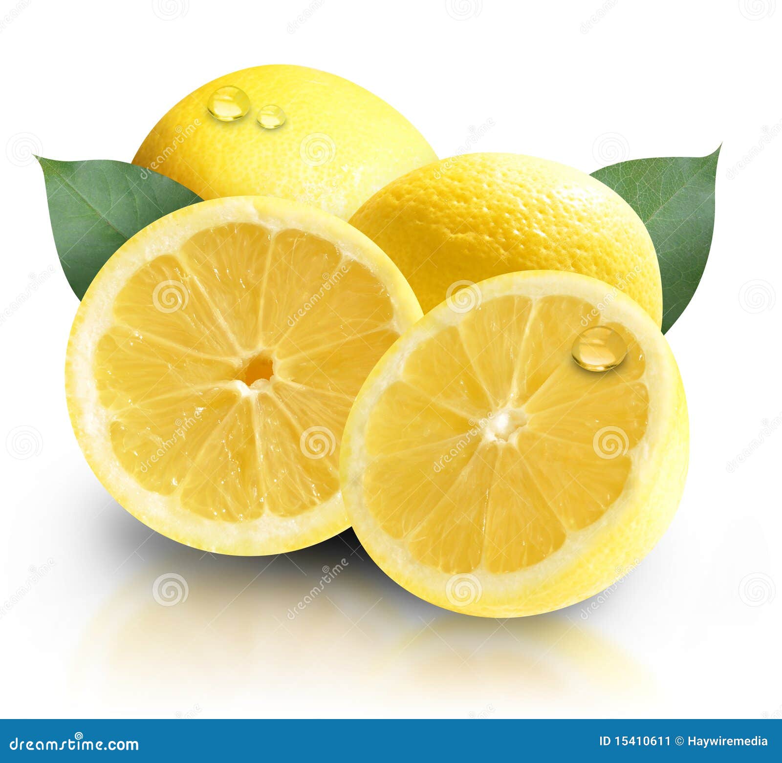 Yellow Fruit Lemons Isolated Stock Image - Image of lifestyle, fruit ...