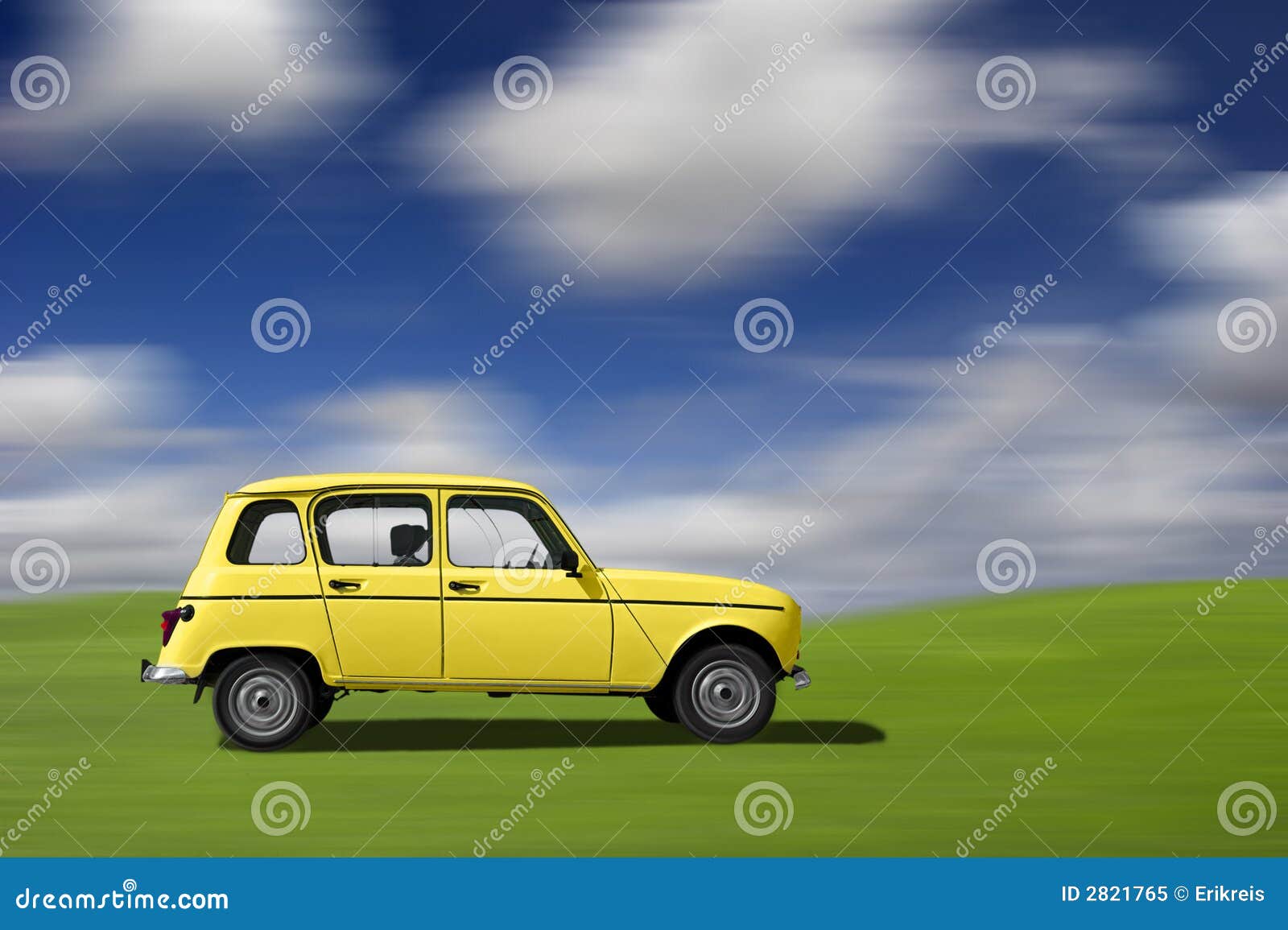 Yellow funny car stock image. Image of drive, scene, economy - 2821765
