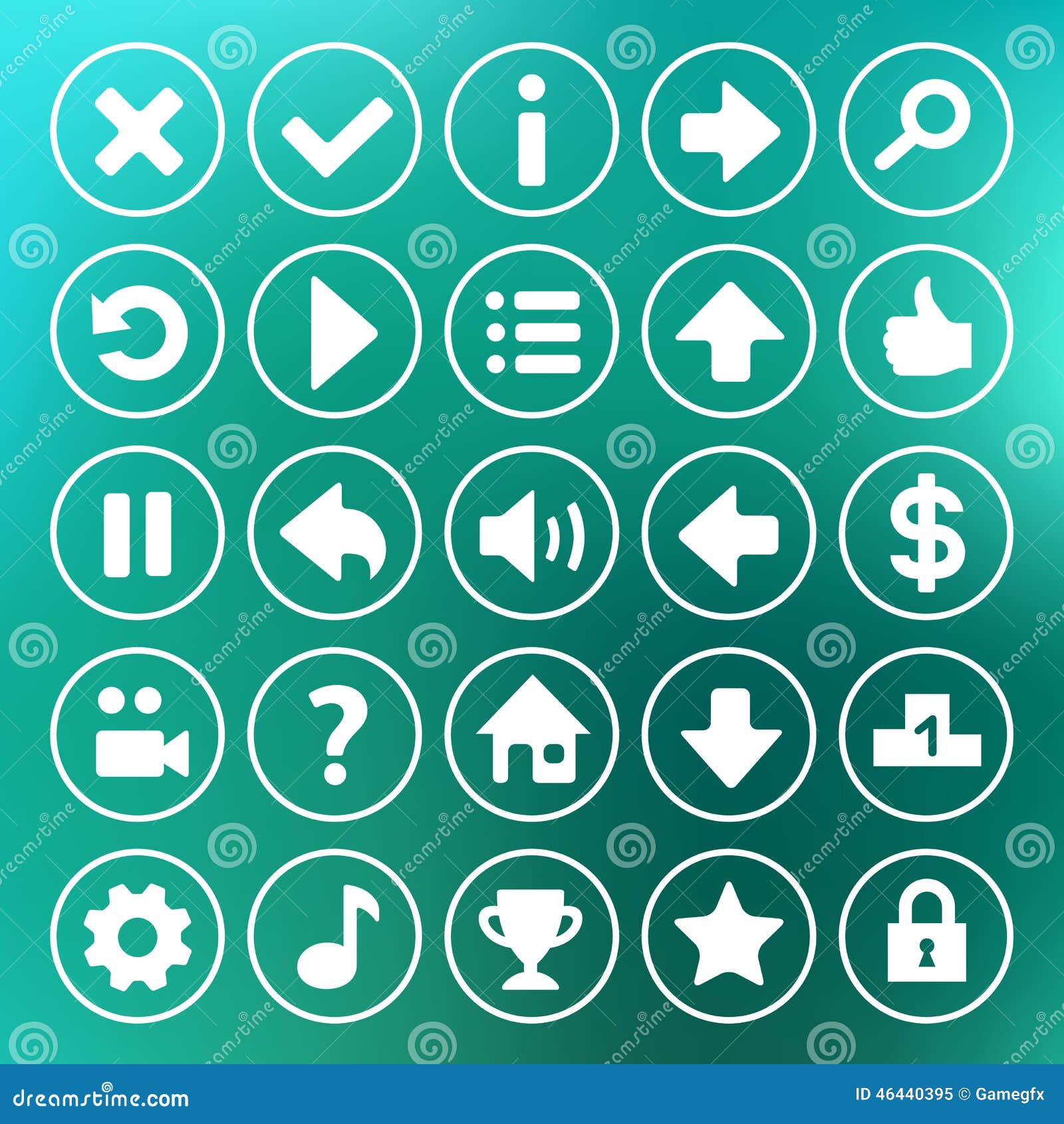 Game Icons Line Vector Icons And Signs. Icons, Gaming, Graphics ...