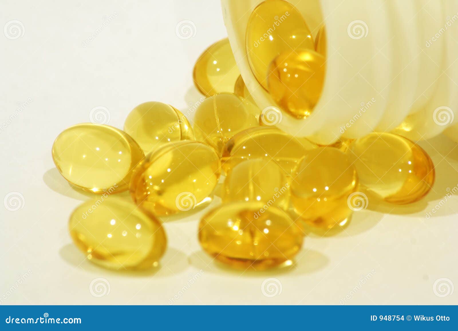 Yellow Gel Pills stock photo. Image of medical, doctor - 948754