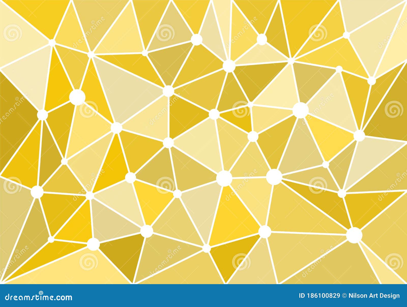 Yellow Geometric Abstract Graphic For Background Wallpaper Backdrop Banner And Illustration