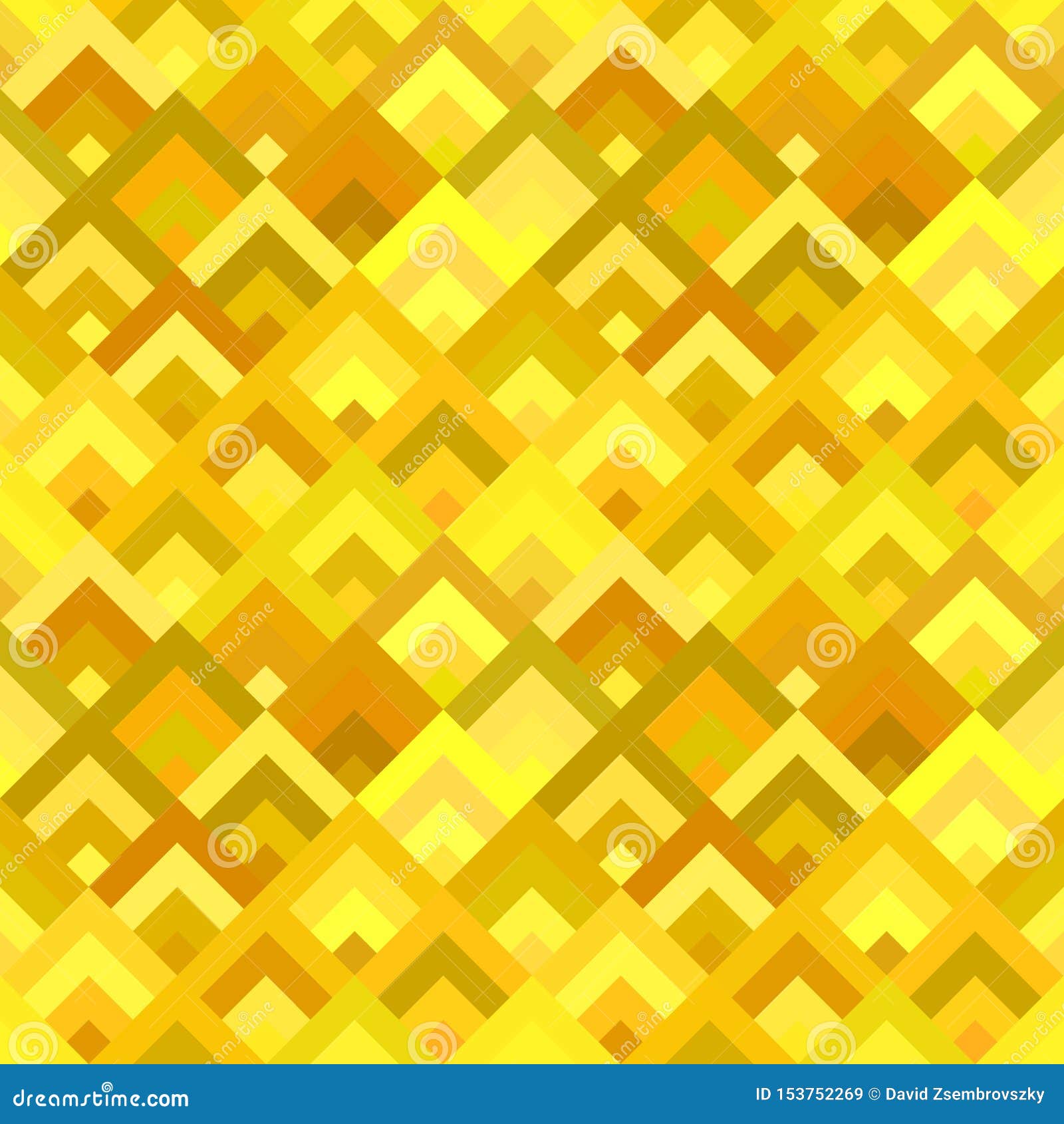 Yellow Geometrical Diagonal Shape Mosaic Tile Pattern Background Stock ...