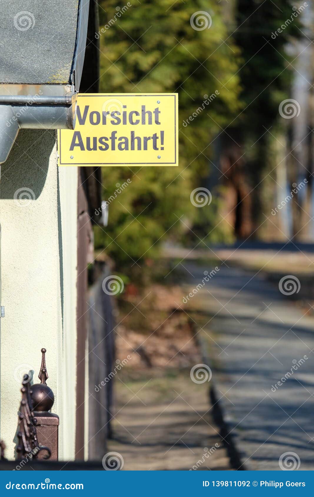 Yellow German Finger Post Sign. Attractions At Neuschwanstein. B Stock ...