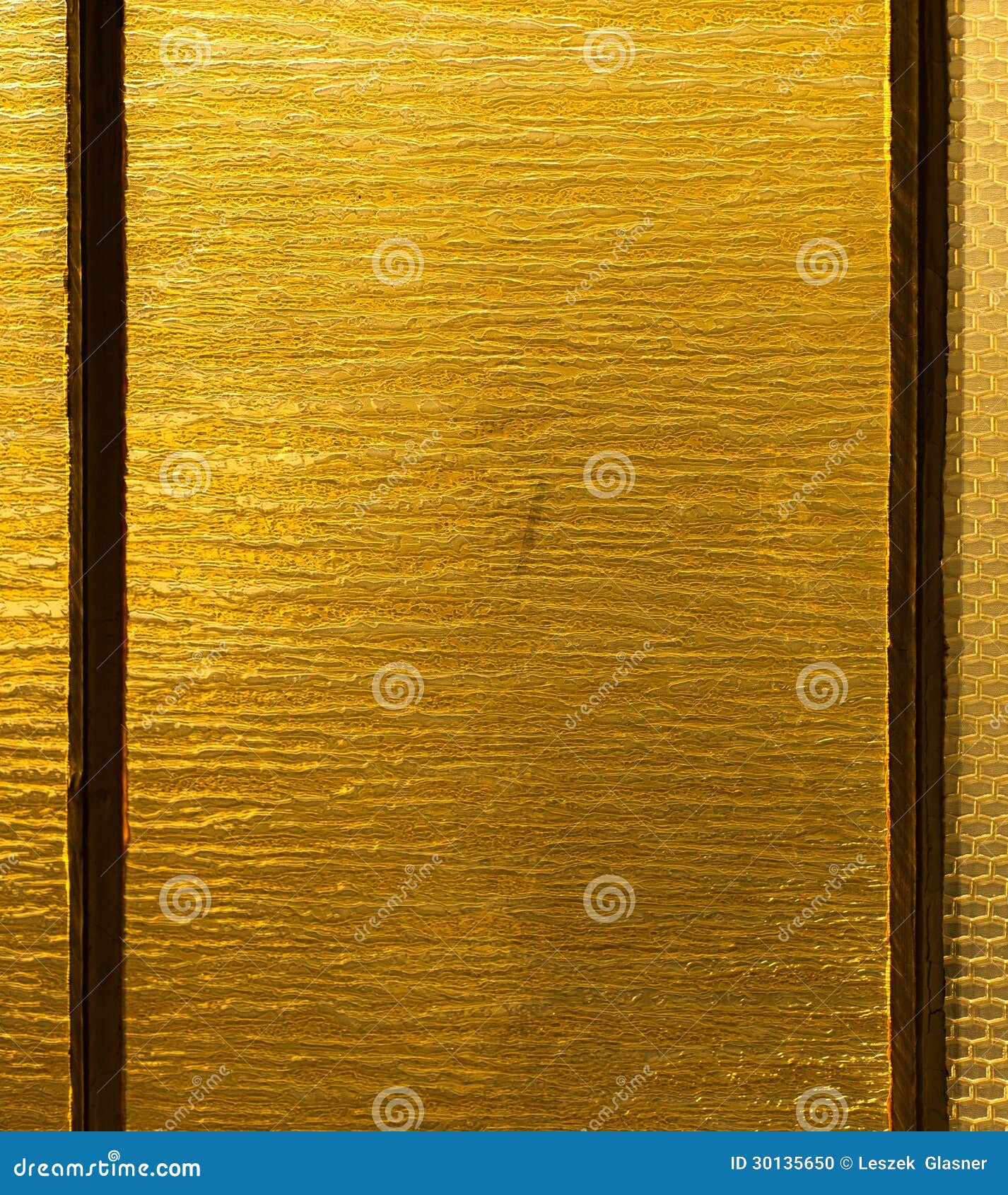 Yellow Glass Texture with Pattern Stock Photo - Image of construction ...