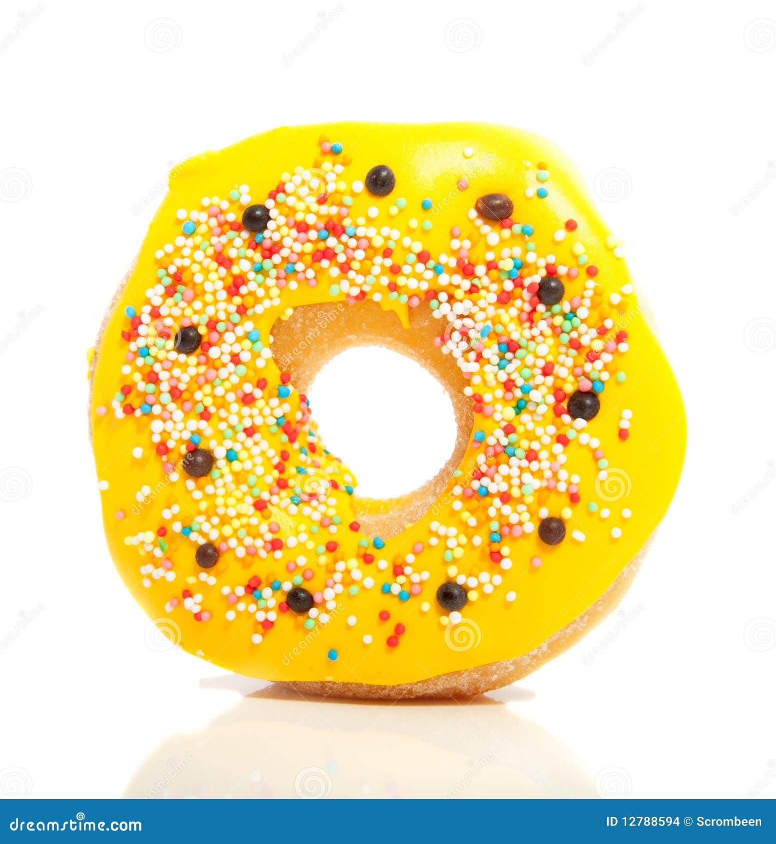 A yellow glazed donut stock photo. Image of pile, tasty - 12788594 A yellow glazed donut stock photo. Image of pile, tasty - 12788594