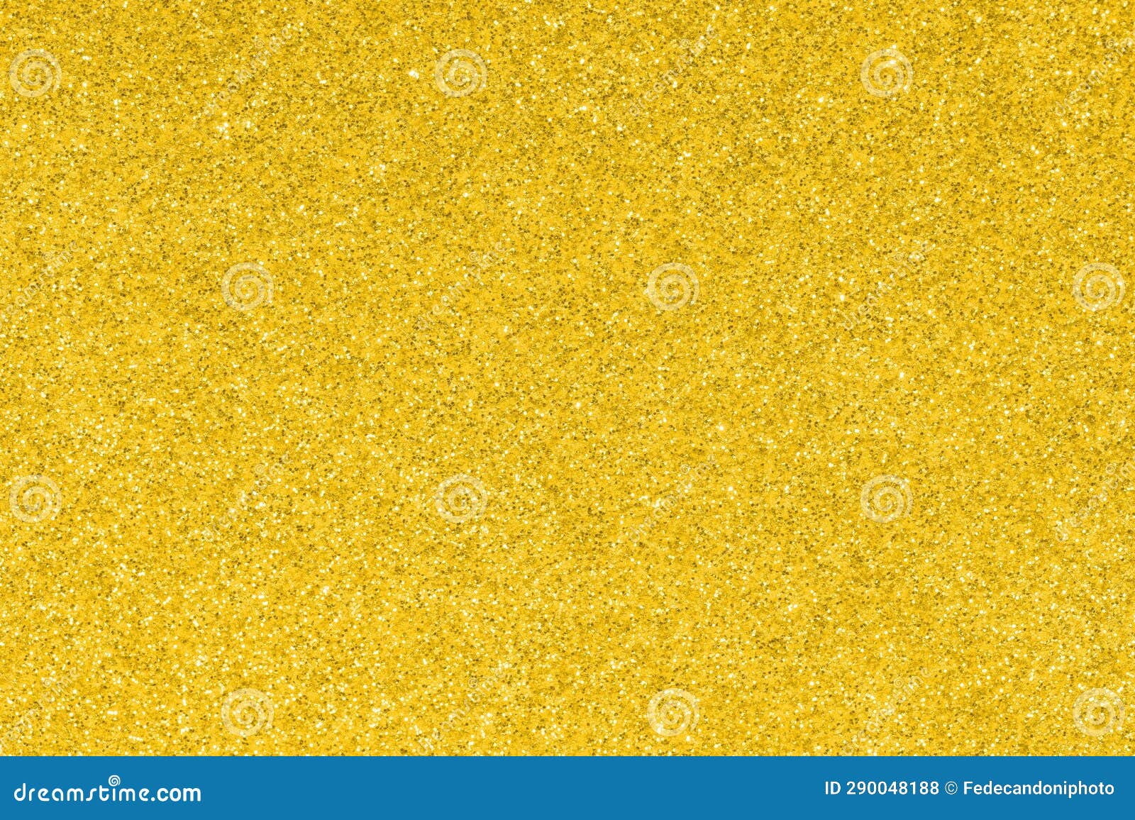 YELLOW GLITTER Sparkling Background with Bright Reflections and Many ...