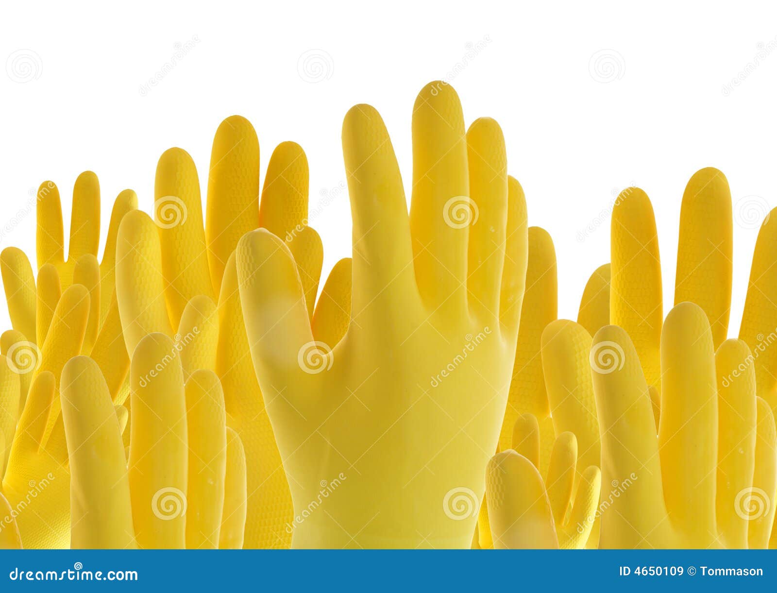Yellow Gloves stock image. Image of yellow, latex, rubber - 4650109
