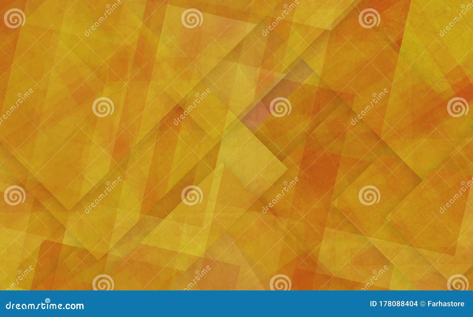 Yellow Gold Rectangle and Triangles in Geometric Pattern Design Stock ...
