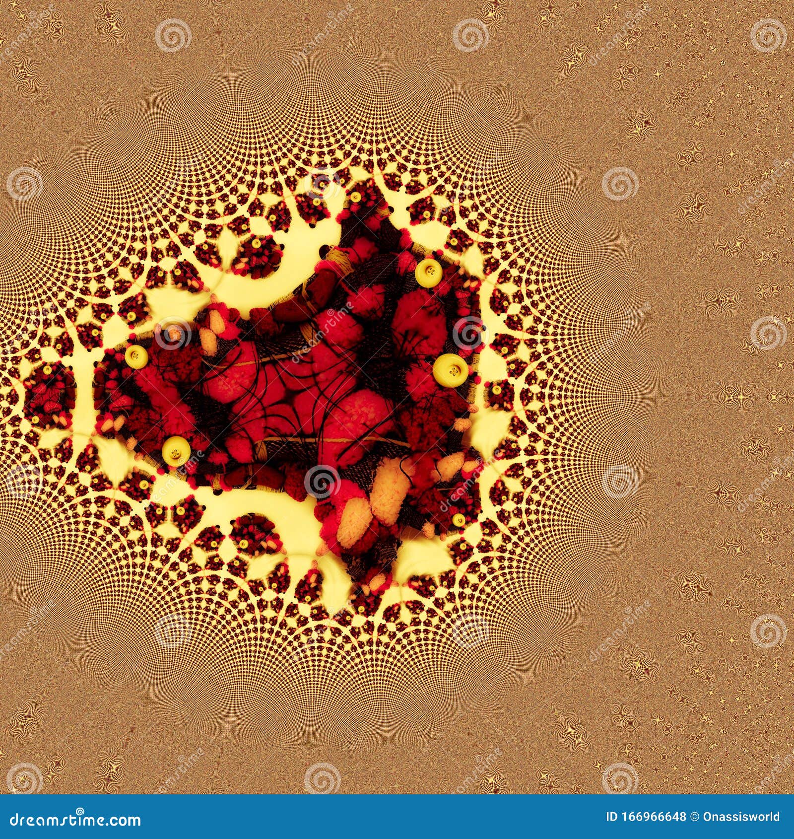 Yellow Gold Red Abstract Background Stock Illustration - Illustration ...