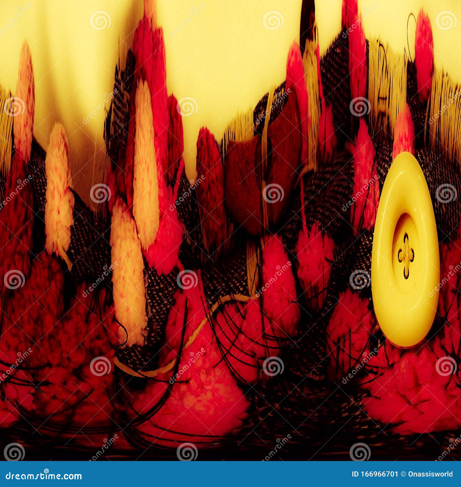 Yellow Gold Red Abstract Background Stock Illustration - Illustration ...