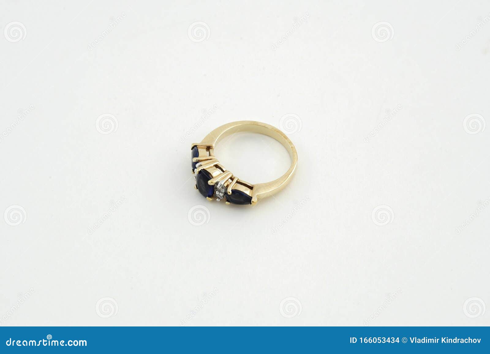 Yellow Gold Ring with Stone Stock Photo - Image of jewelry, earrings ...