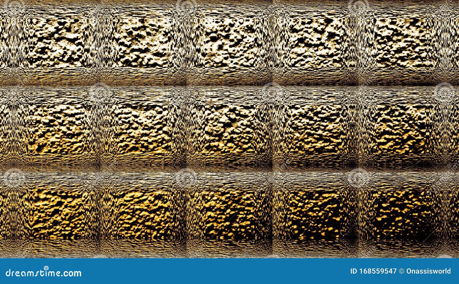 Yellow Gold Rough Surface Abstract Background Stock Illustration ...