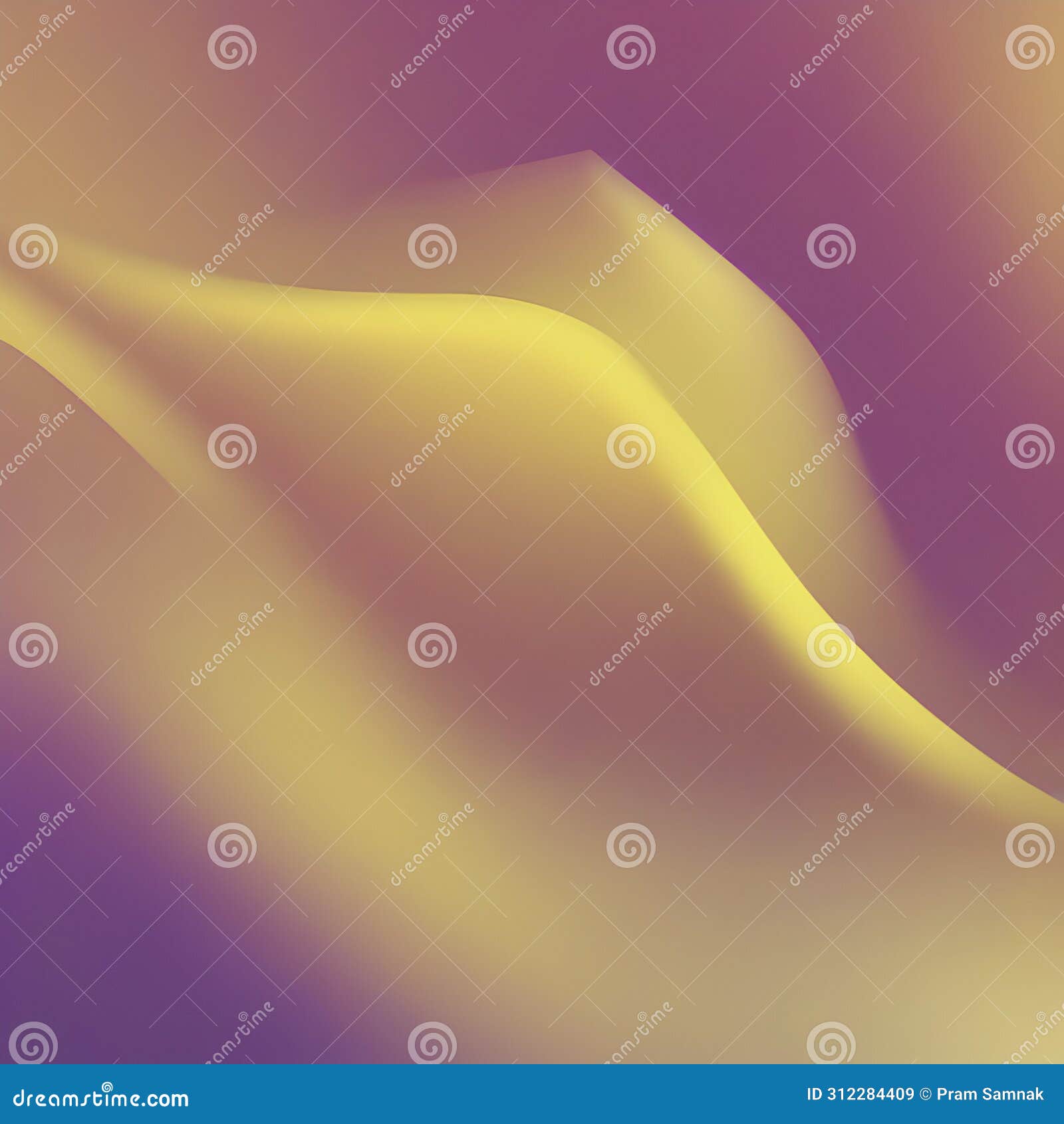 Yellow Gradient with Smooth Color Transitions. AI-Generated. Stock ...