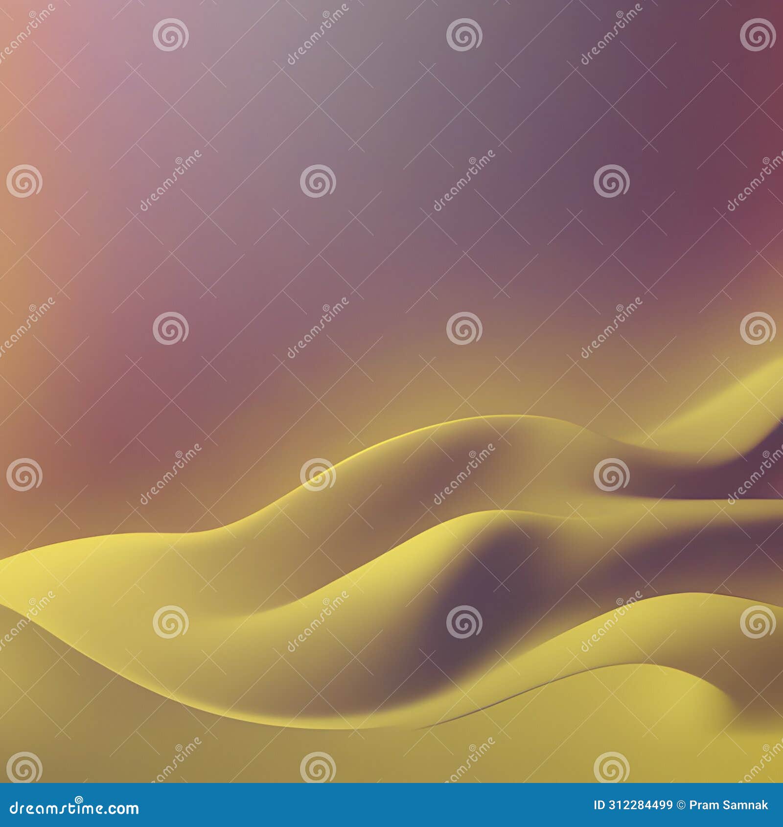 Yellow Gradient with Smooth Color Transitions. AI-Generated. Stock ...