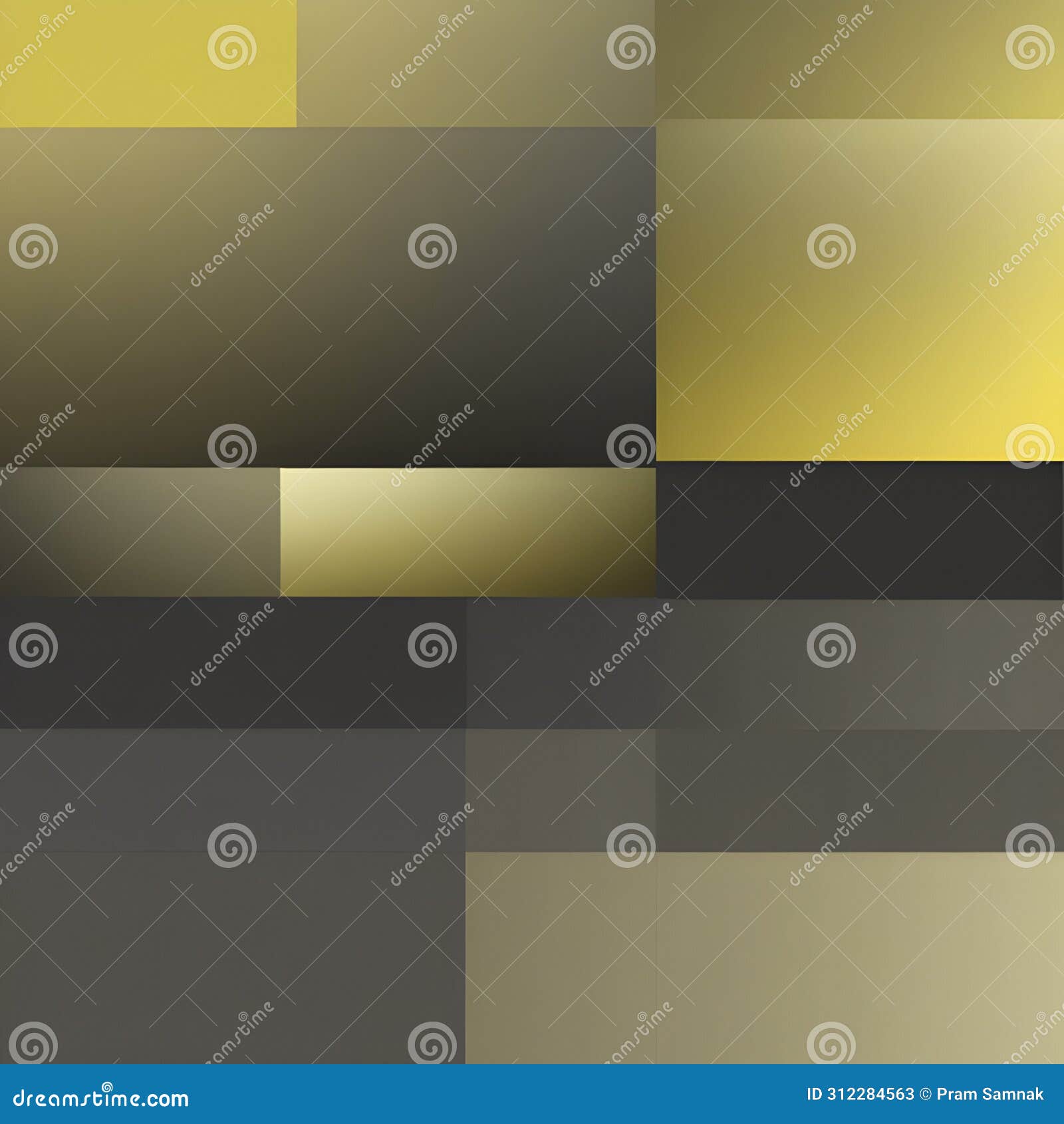 Yellow Gradient with Smooth Color Transitions. AI-Generated. Stock ...