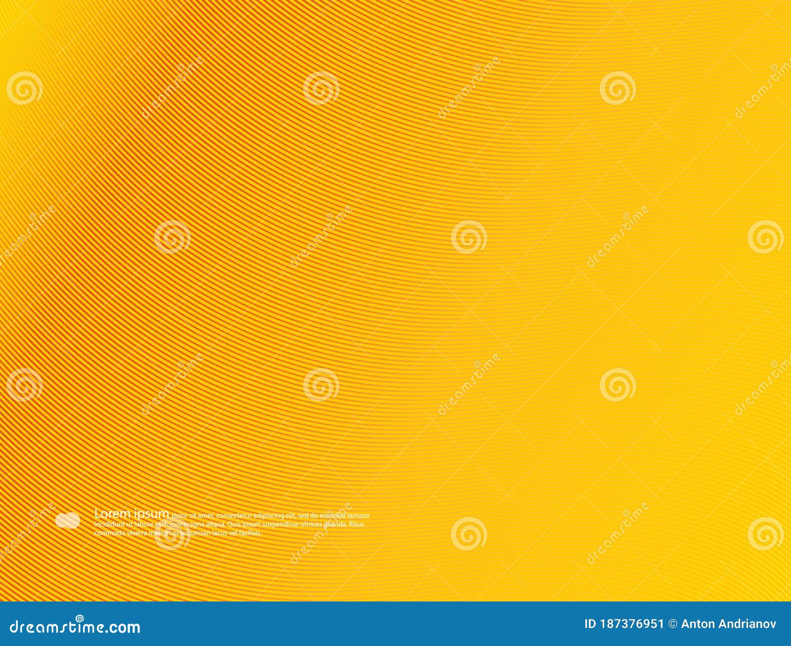 Yellow Gradient with Texture. Template for Flyer Stock Vector ...