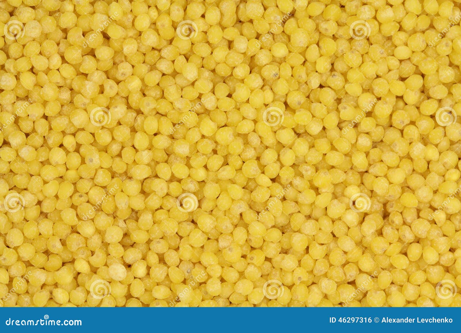 Yellow Grain Millet Background Stock Photo - Image of natural, vitamins ...
