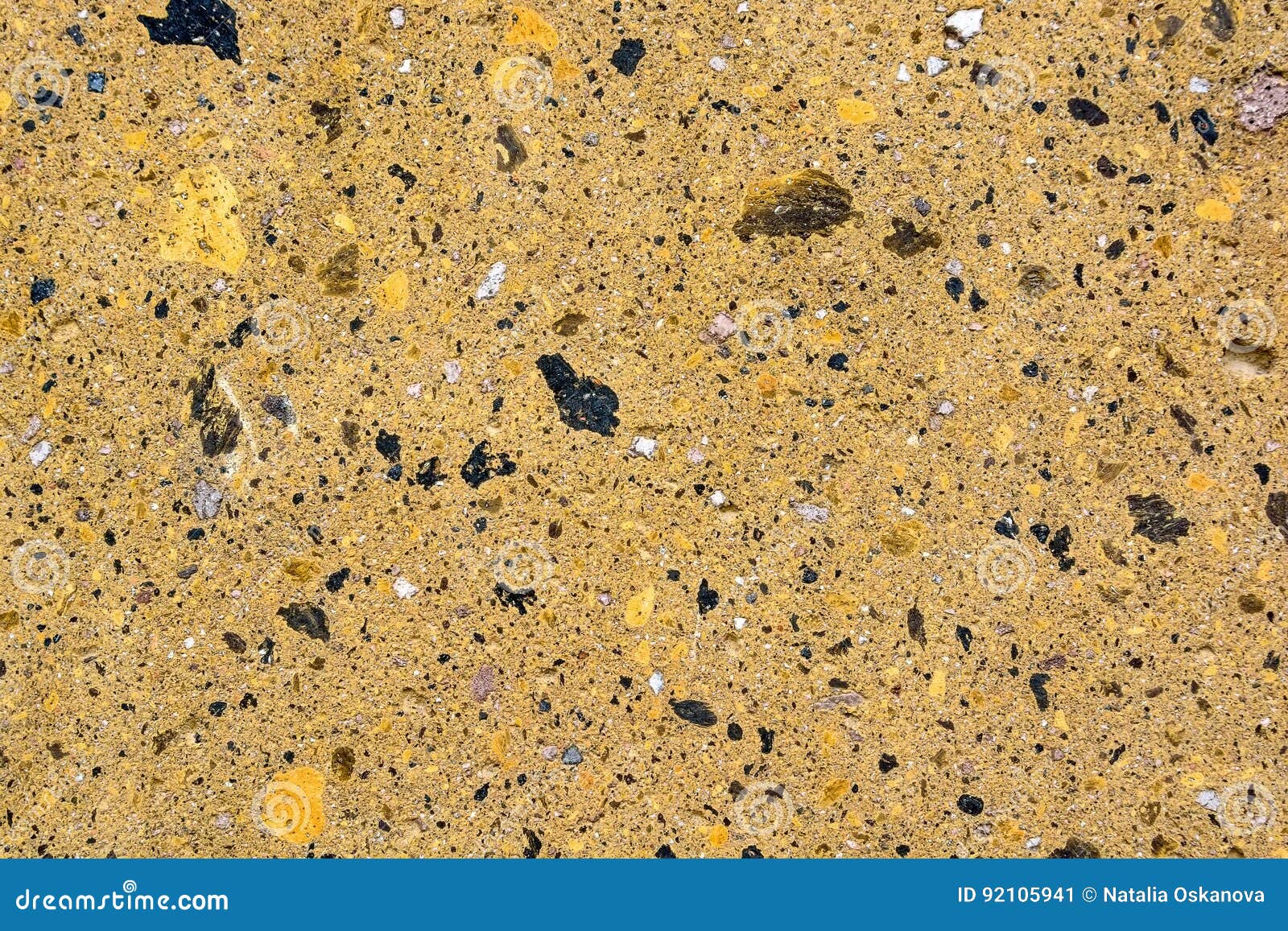 Yellow Granite Texture Background Stock Image - Image of background ...