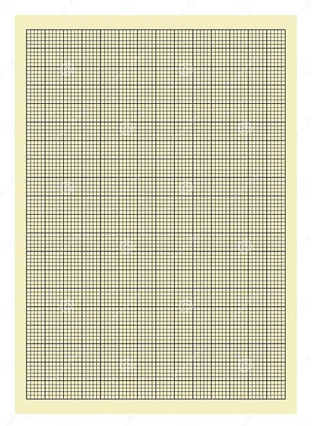 Yellow Graph Paper stock image. Image of office, element - 38421657