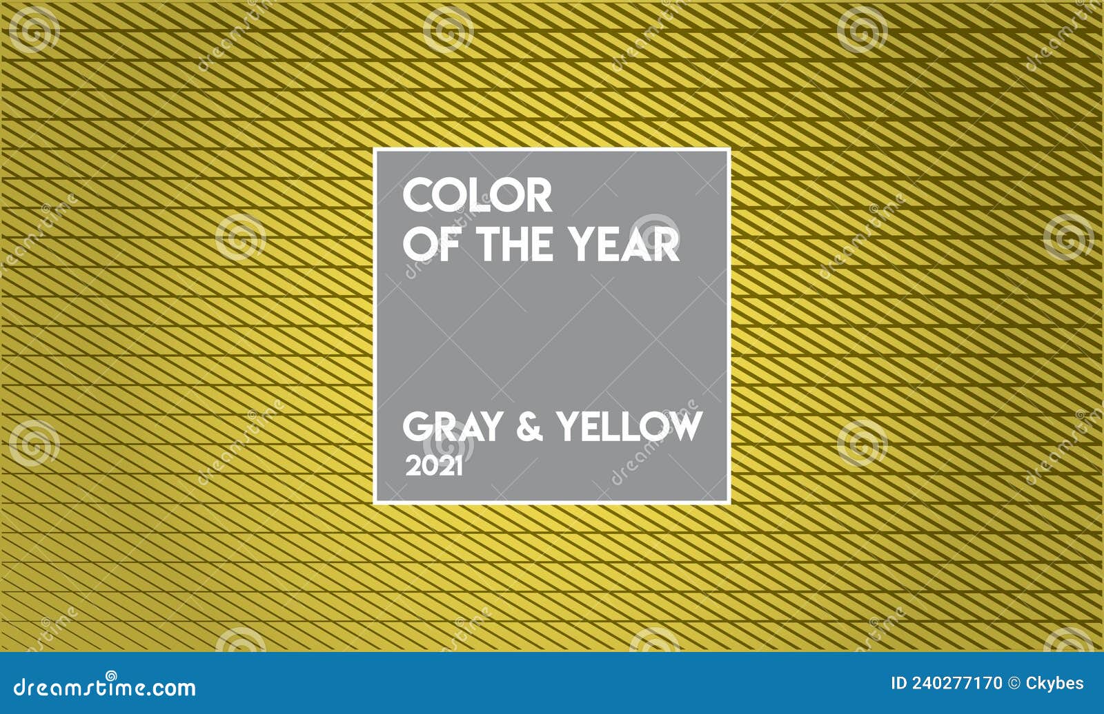 Yellow and Gray Color Sample. Vector Stock Vector - Illustration of ...