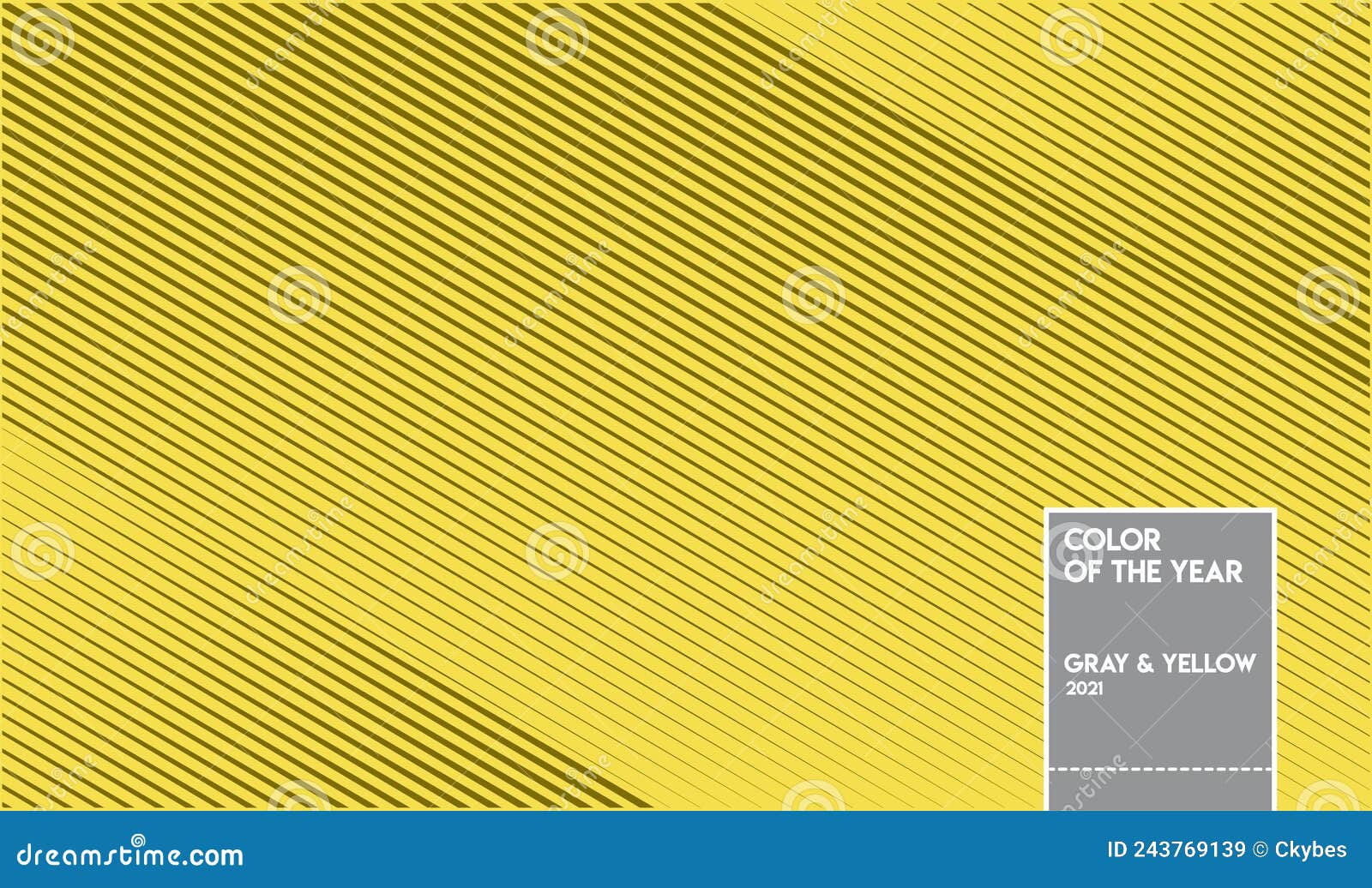 Yellow and Gray Color Sample. Vector Stock Vector - Illustration of ...