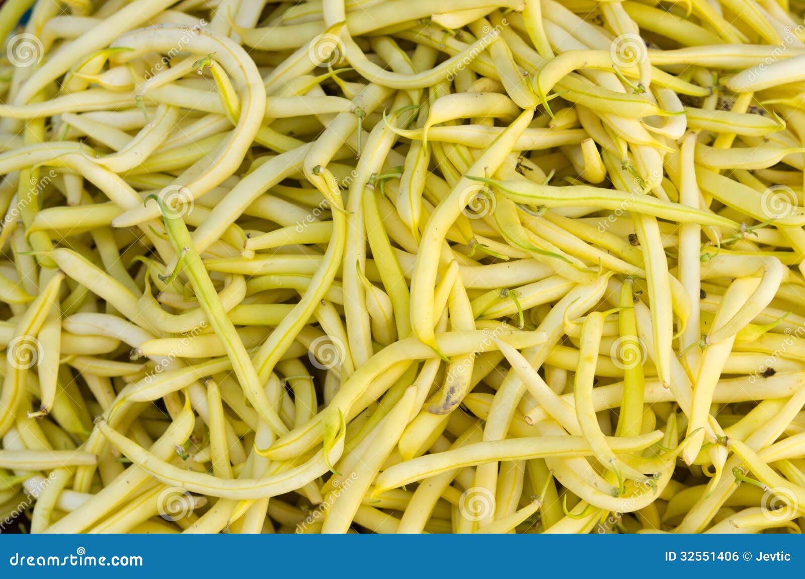 Yellow green beans stock photo. Image of lunch, legume - 32551406