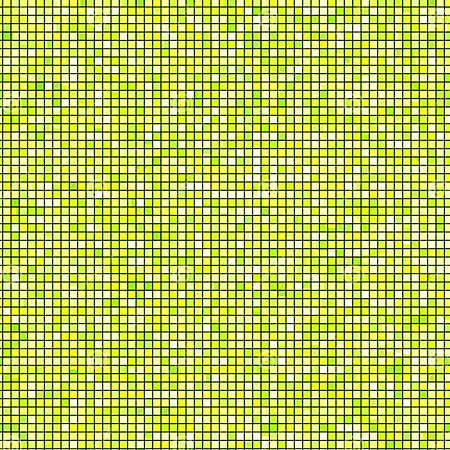 Yellow and Green Blocks Pattern Stock Illustration - Illustration of ...