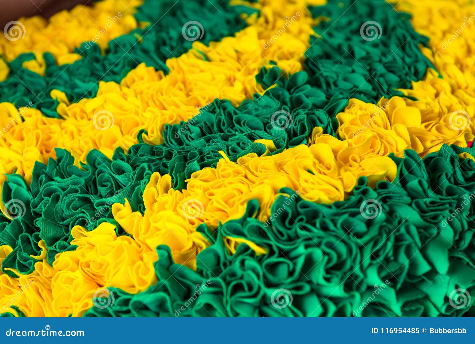 Yellow and Green Carpet Texture, Background. Stock Image - Image of ...