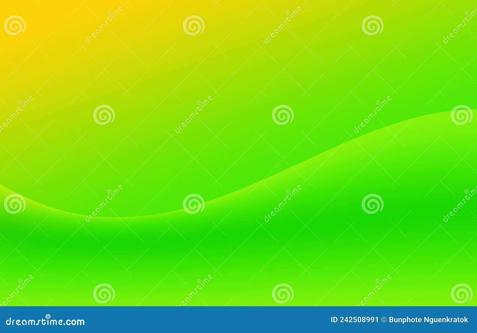 Yellow and Green Gradient or Shadow Abstract Science Background with ...