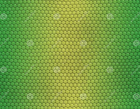 Yellow and Green Gradient Snake Skin Pattern, Hexagonal Scale Stock ...