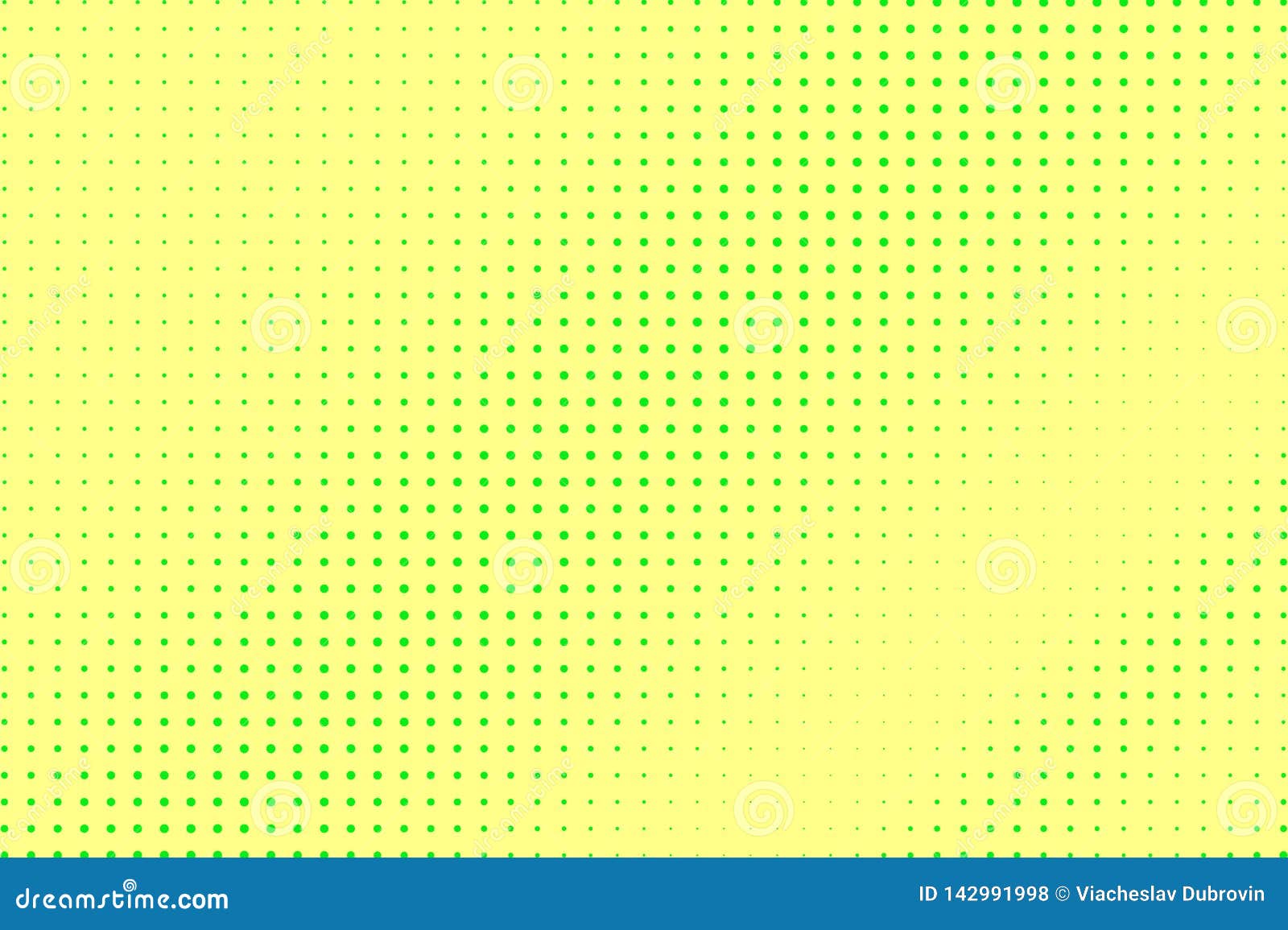 Yellow Green Halftone Vector Background. Regular Halftone Texture Stock ...