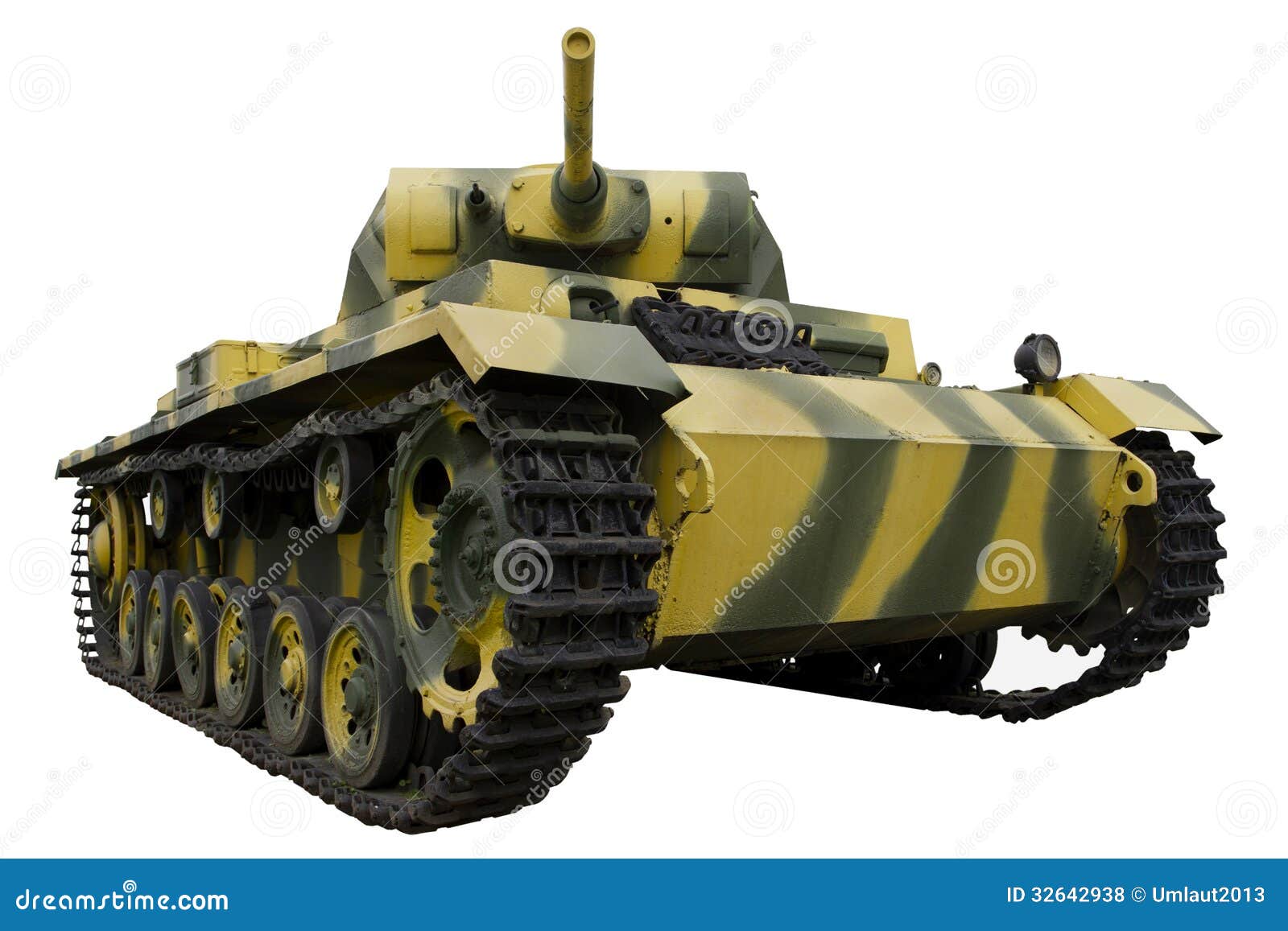 Yellow-green medium Tank stock photo. Image of wheel - 32642938