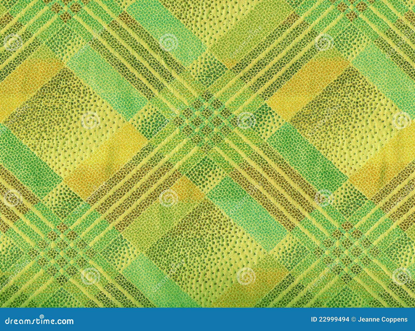 Yellow and Green Tartan Textile; Stock Photo - Image of spring ...
